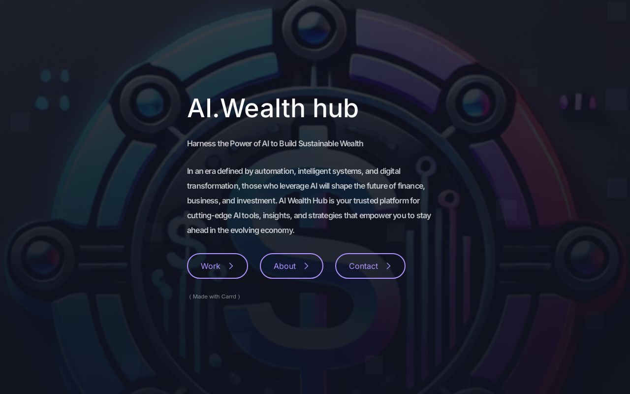 AI.wealth hub